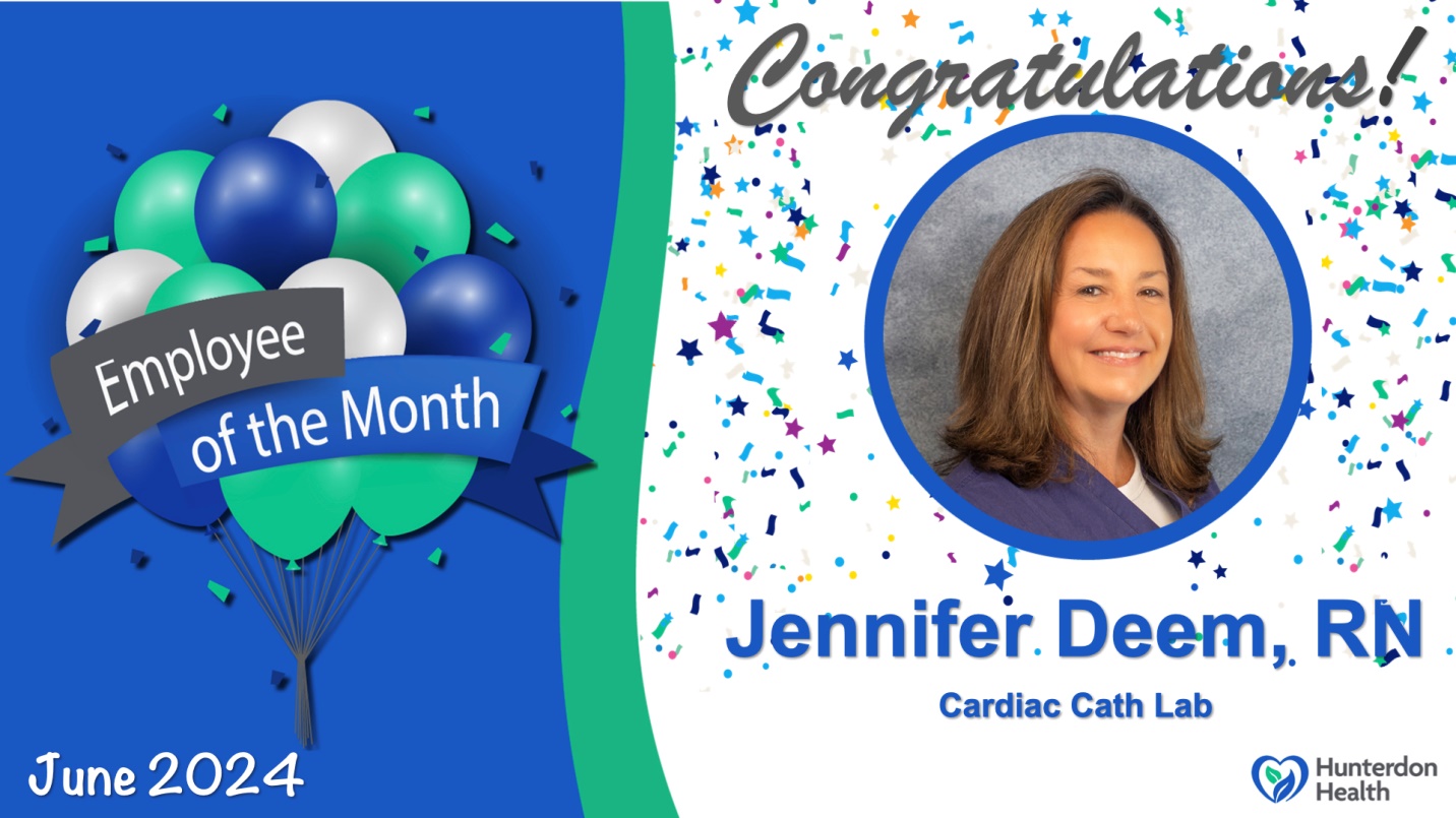 June Employee of the Month | Hunterdon